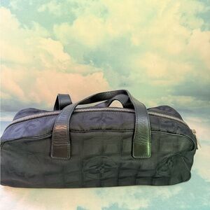 CHANEL | Bags | Chanel Mini Line Boston Cc Logo Bag | Poshmark